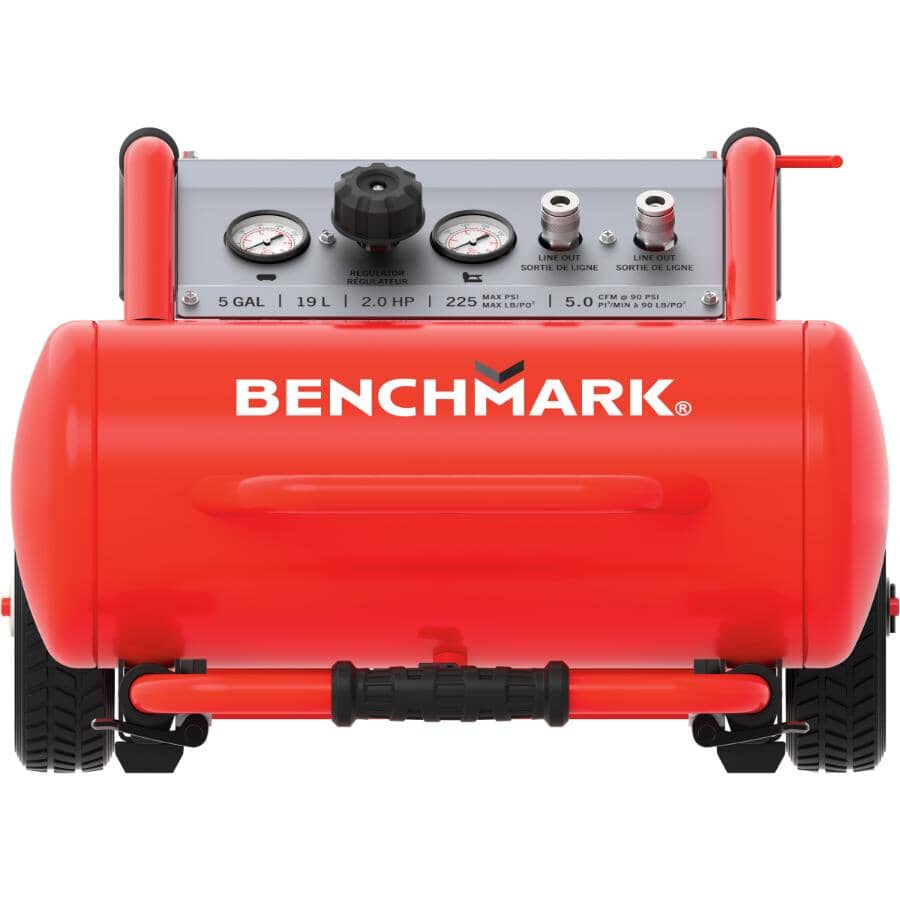 5 Gal 2 HP Air Compressor - with Silding Handle – Atkinson Home Hardware