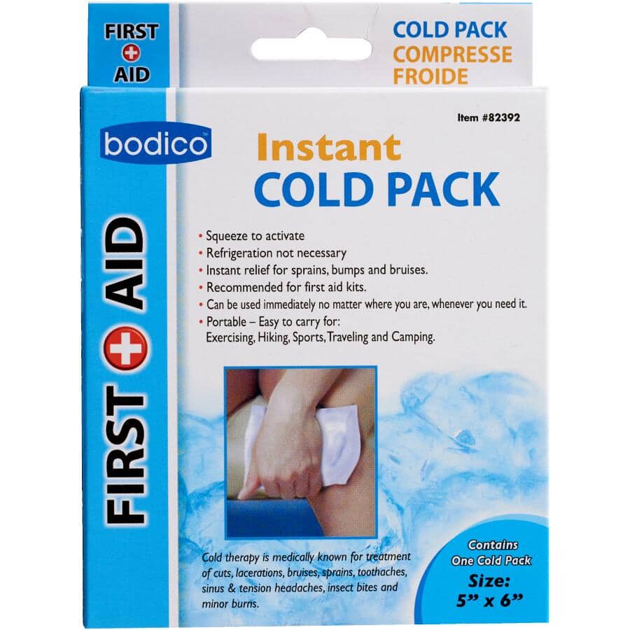 First Aid Instant Cold Pack - 5" x 6" – Atkinson Home Hardware