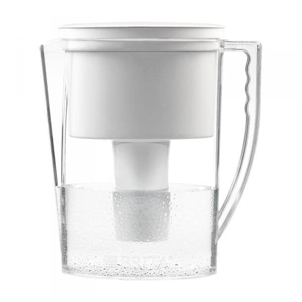Slim Water Filter Pitcher - White, 5 Cups – Atkinson Home Hardware
