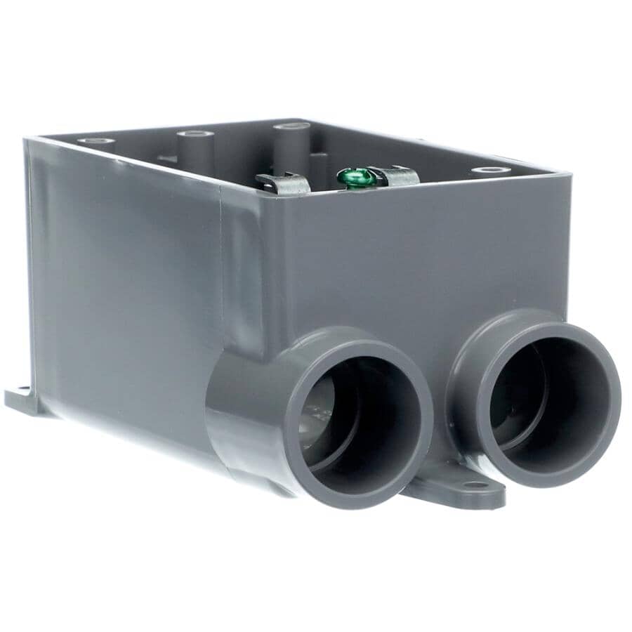 3/4" FSS PVC Single Gang Box – Atkinson Home Hardware