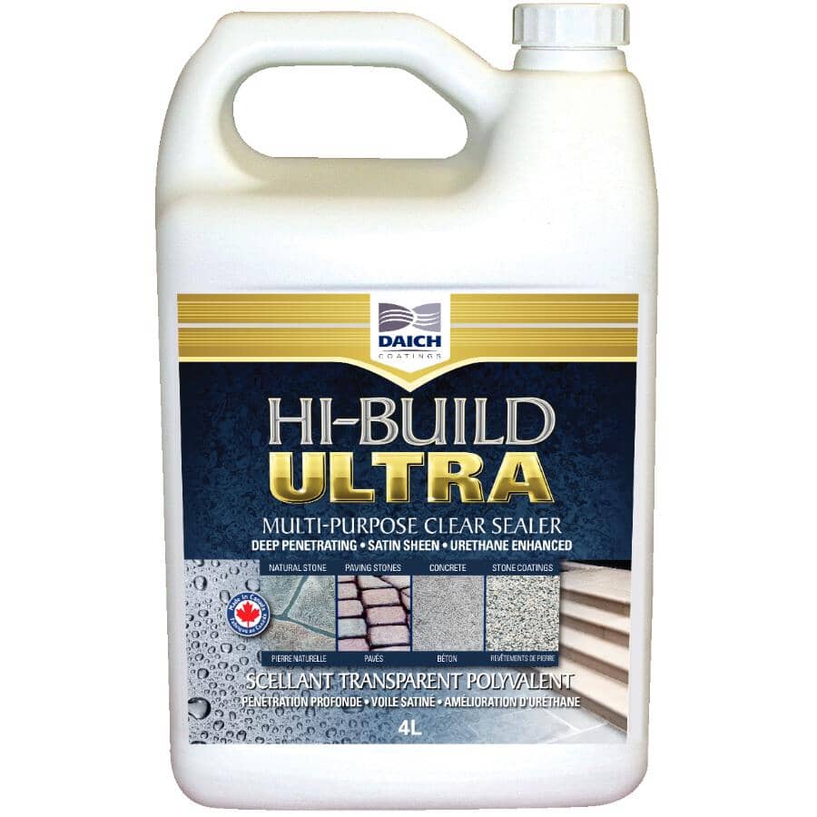 Hi-Build Ultra Multi-Purpose Sealer - Clear, 4 L – Atkinson Home Hardware