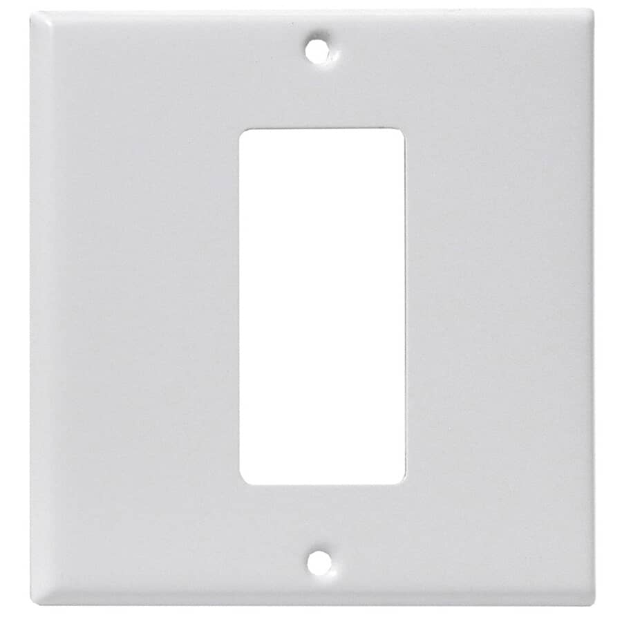 White Decorator GFI Receptacle Plate Conversion Kit – Atkinson Home ...