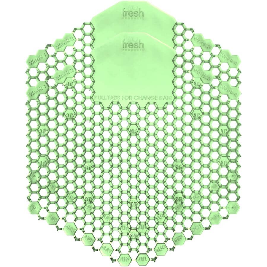 Herbal Mint Scented Urinal Screens - 2 Pack – Atkinson Home Hardware