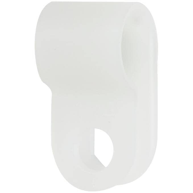 100 Pack 1/4" Natural Nylon Cable Clamps – Atkinson Home Hardware
