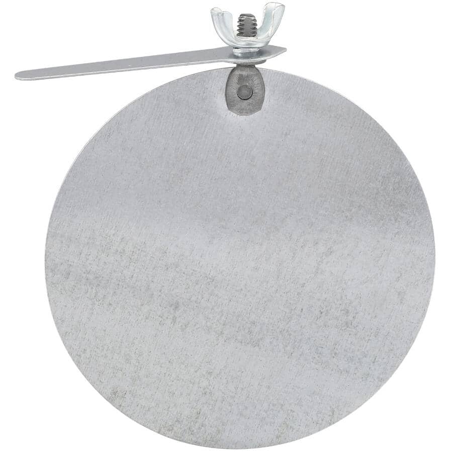 5" Galvanized Damper - with Key – Atkinson Home Hardware