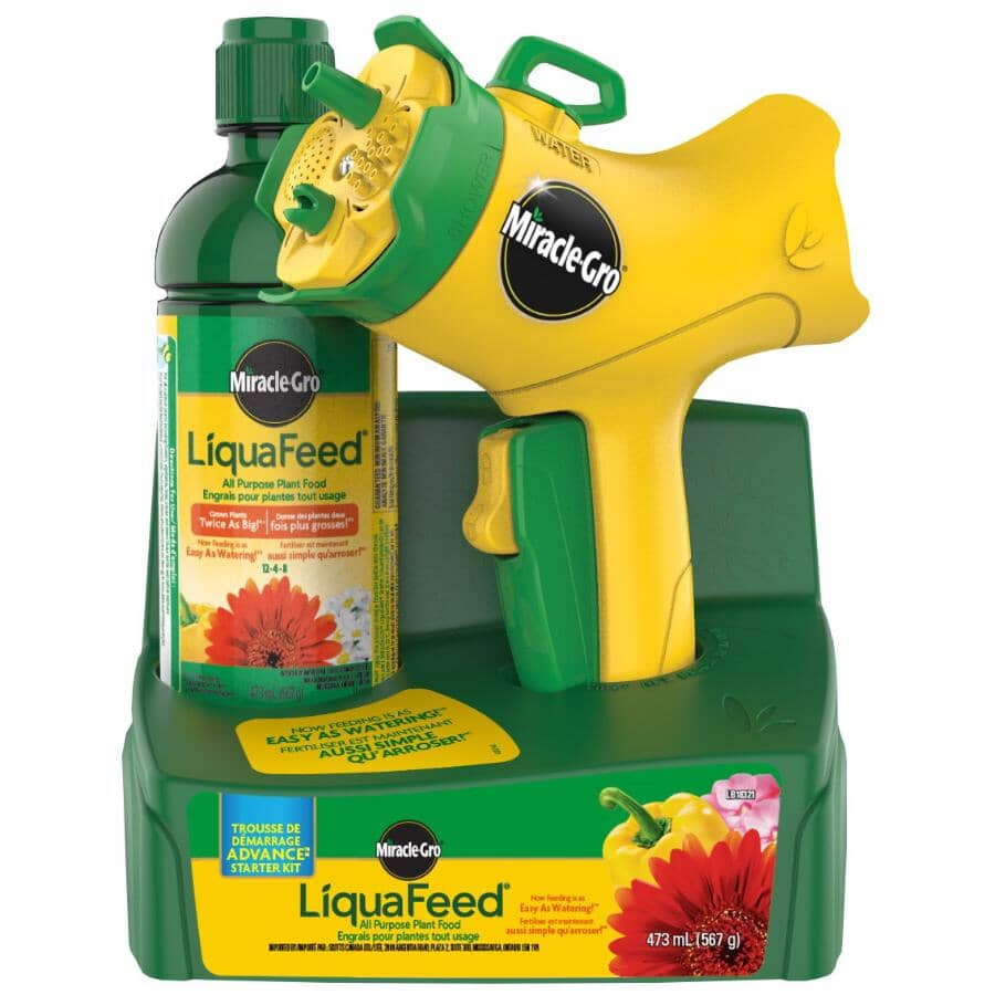 Liquafeed Plant Fertilizer Advanced Starter Kit, with One Refill Bottl ...