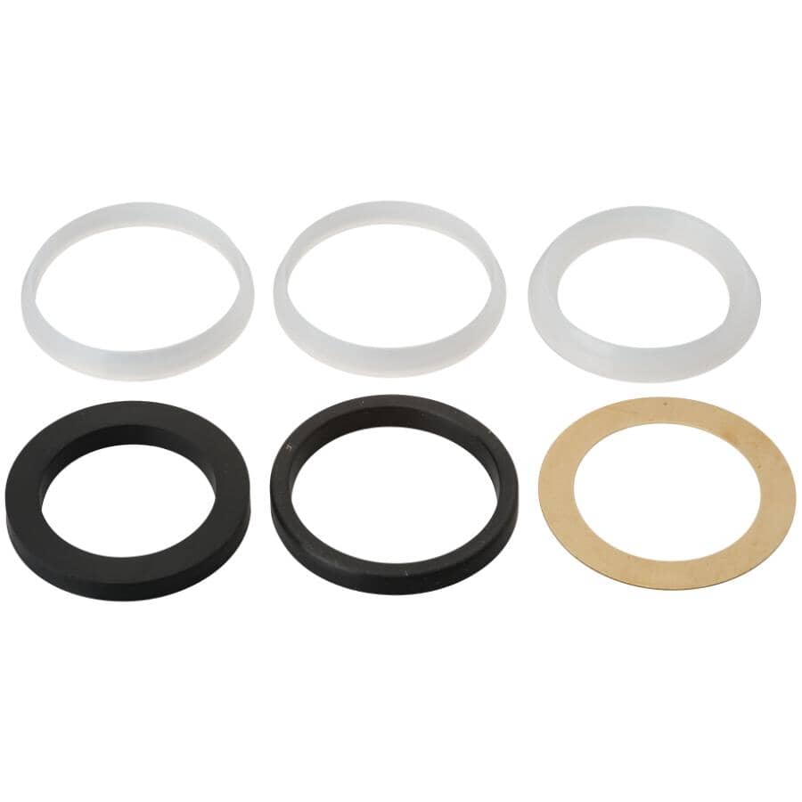 Slip Joint Drain Washers - Assorted Sizes, 6 Pack – Atkinson Home Hardware