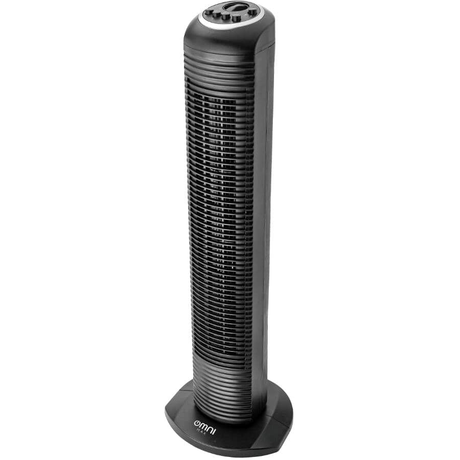 32" Oscillating Tower Fan - with Timer + 3-Speed – Atkinson Home Hardware
