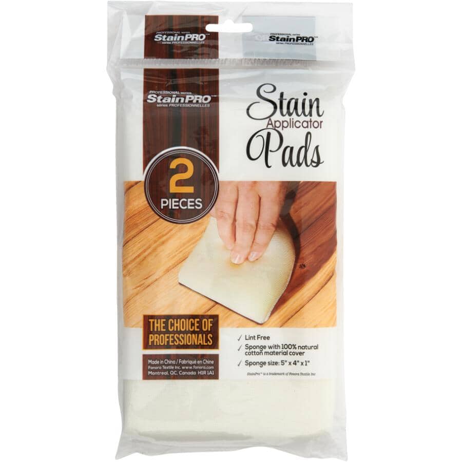 Stain Applicator Pads - 5" x 4", 2 Pack – Atkinson Home Hardware